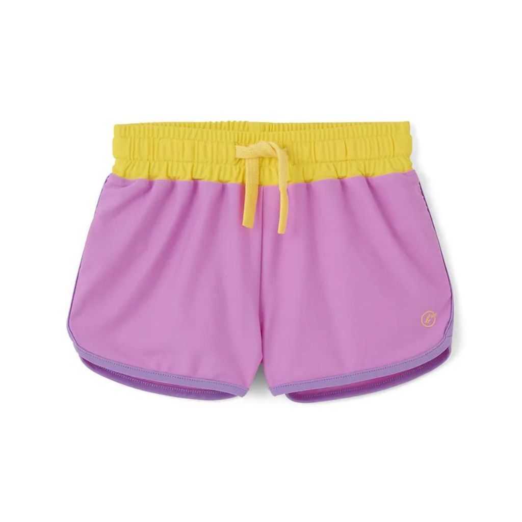 Baines Collection Kiwi Swim Shorts in Marshmallow Pink | The Little ...