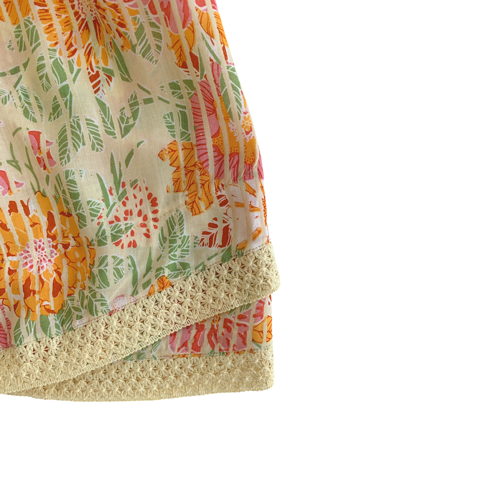 Poupette St Barth Sasha Yellow Mini Dress | The Little Sunshine Store